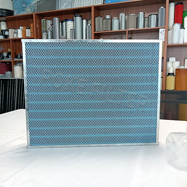 Stainless Steel Mesh Industrial HEPA Filter High Efficiency Particulate ...