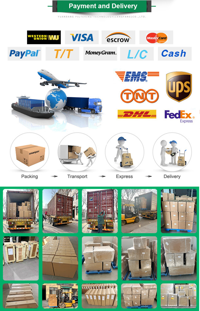 BG00630946 Hydraulic Oil Filter Cartridge For Pump Truck